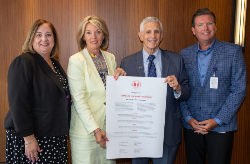 Davenport University and Blue Cross Blue Shield of Michigan formalize ...